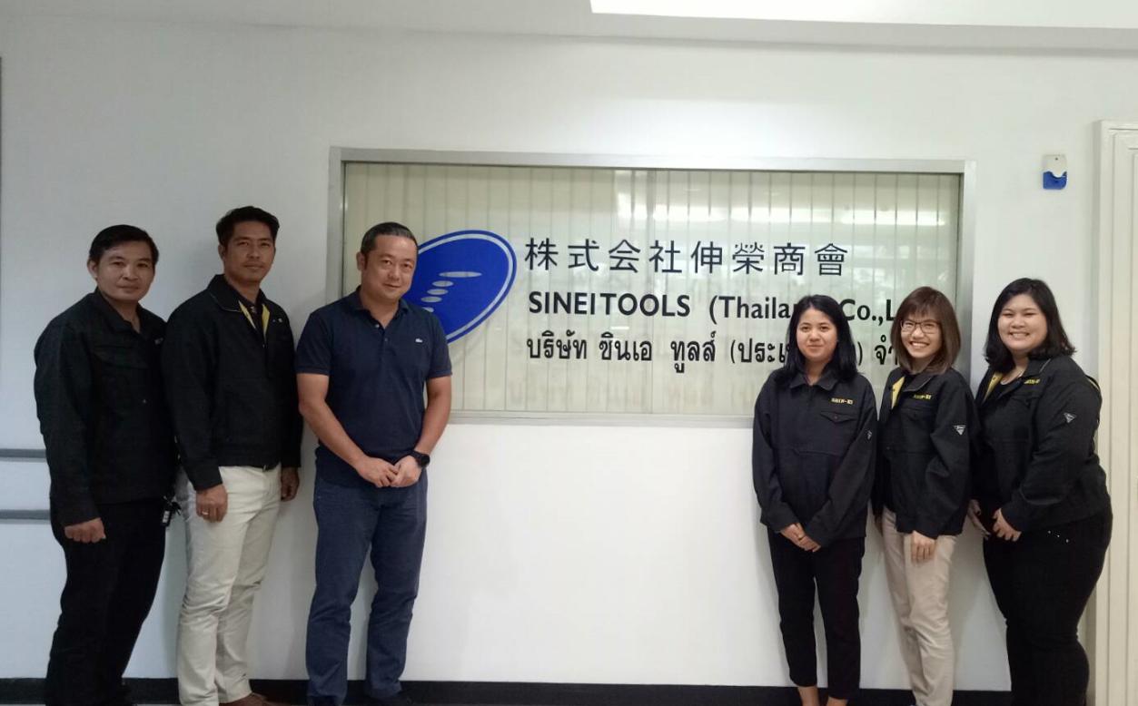 Sinei tools (Thailand)Co.,ltd ★new employees★ | 株式会社伸栄商会